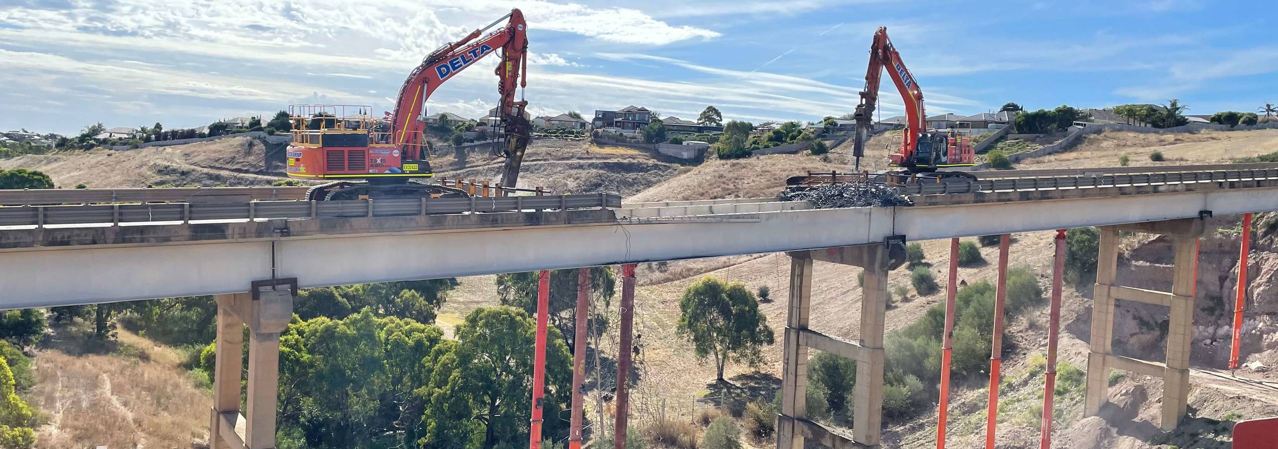 Old Pedler Creek bridge dismantled to make way for a new era of ...